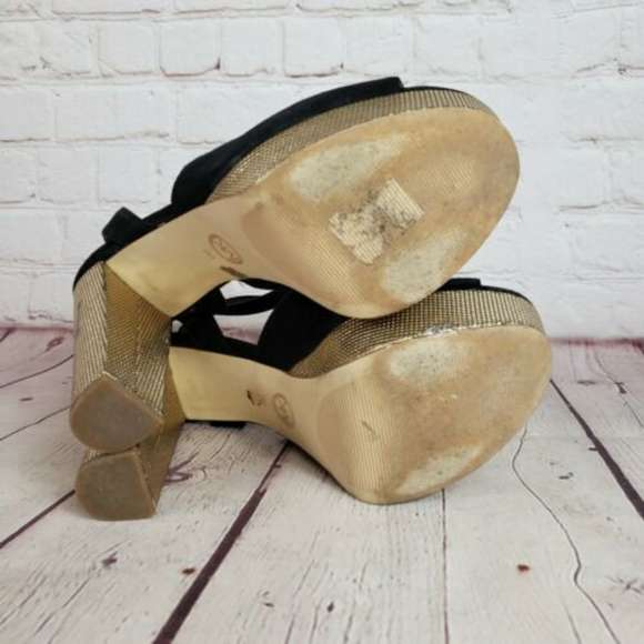 Michael Kors | Shoes | Michael Kors Mk Heels Strappy Platform Shoes ...